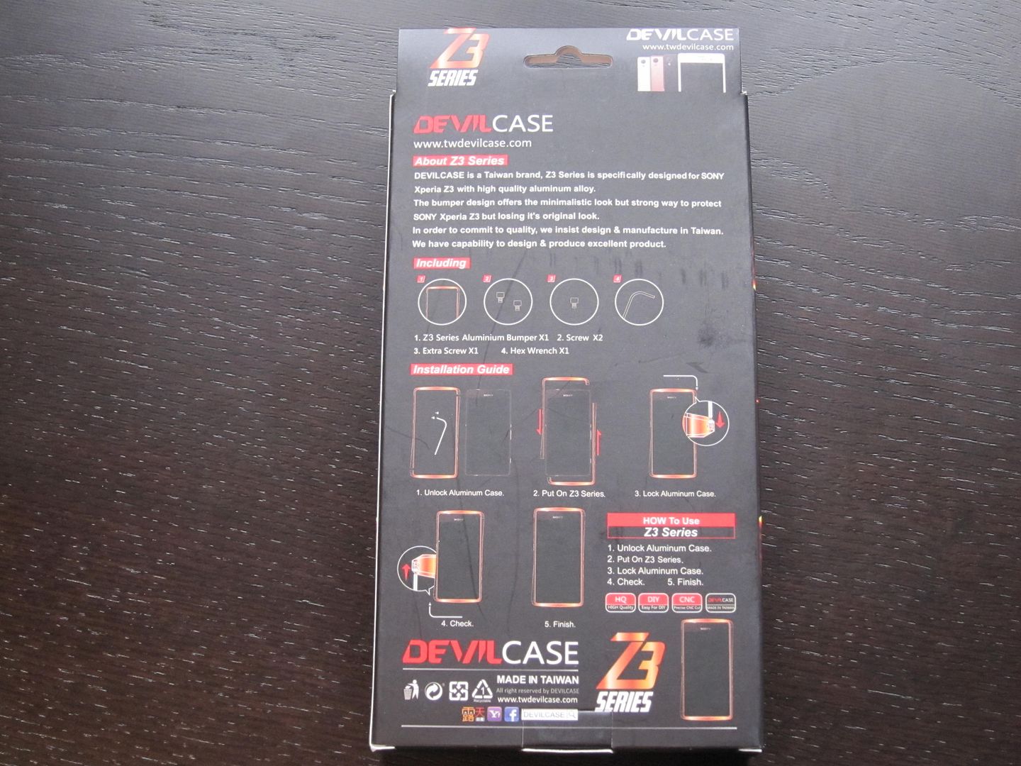 DevilCase Xperia Z3 Aluminium Bumper review | Xperia Blog